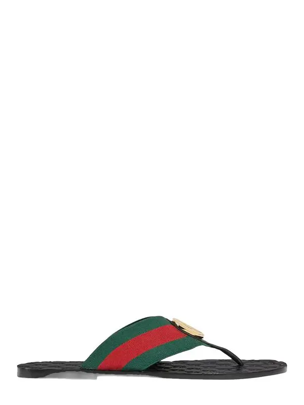 Gucci Riviera Thong Sandal - Black