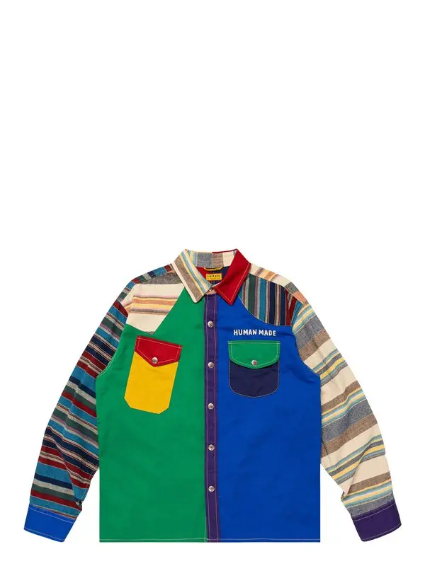 HUMAN MADE Patchwork Shirt - Multicolor