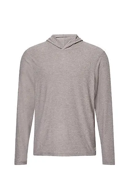 Vuori Strato Tech Stretch-woven Hoody - Heather Grey