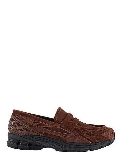 NEW BALANCE 1906 Suede Loafers - Rich Oak