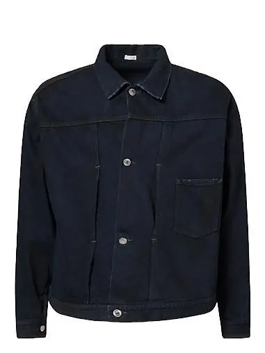 A.PRESSE Vintage Regular-fit Denim Jacket - Custom
