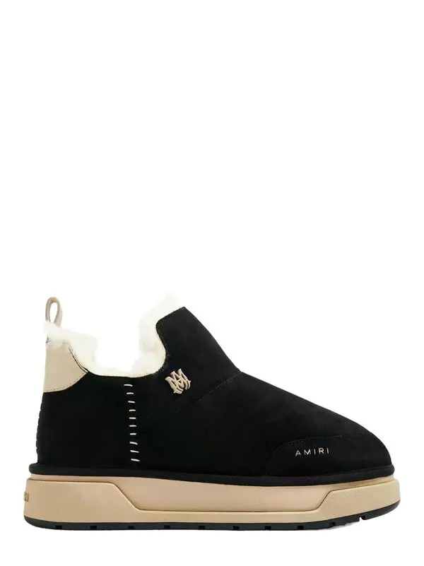 Amiri Malibu Suede Boots - Black