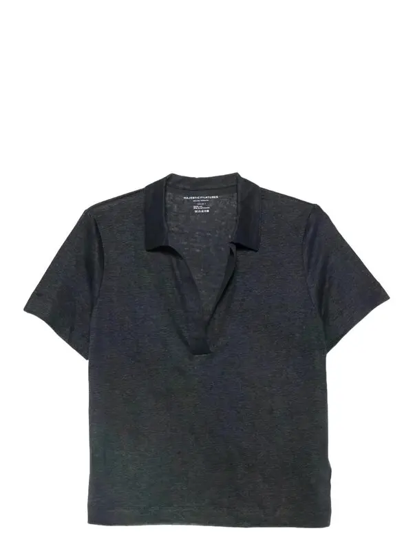 Majestic Filatures Short-sleeve V-neck T-shirt - Grey