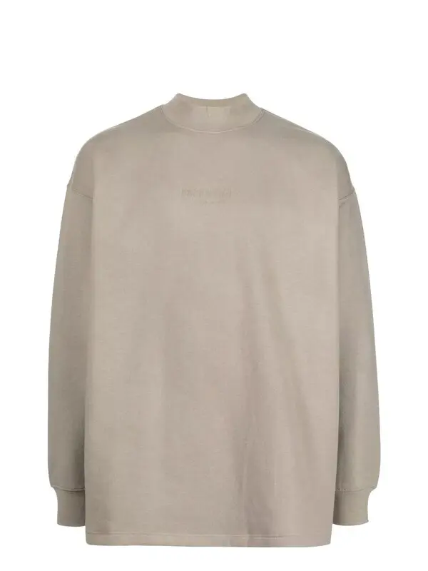 Fear Of God Embroidered Logo Crewneck Sweatshirt - Grey
