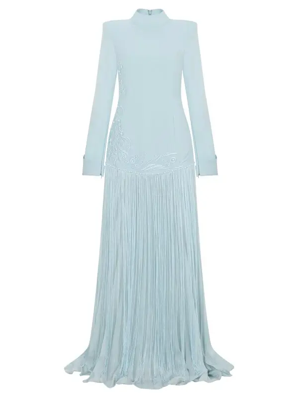 TUBA ERGIN Lupita Maxi Dress - Blue
