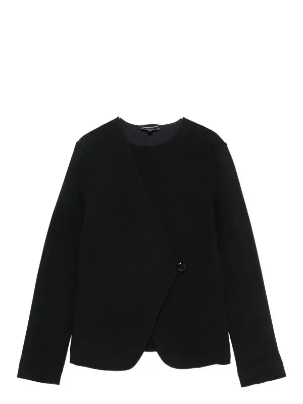 Emporio Armani Cotton Jacket - Black