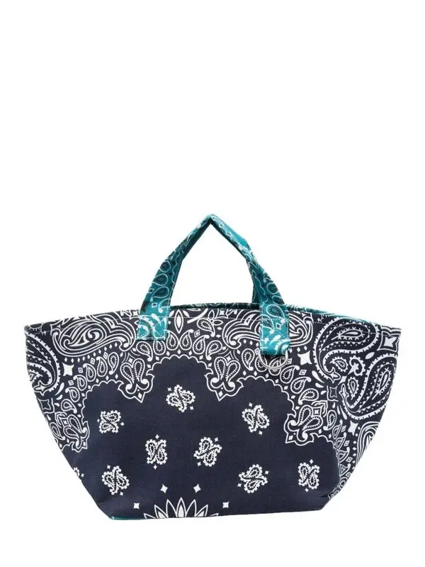 CALL IT BY YOUR NAME Mini Basket Bag - Blue