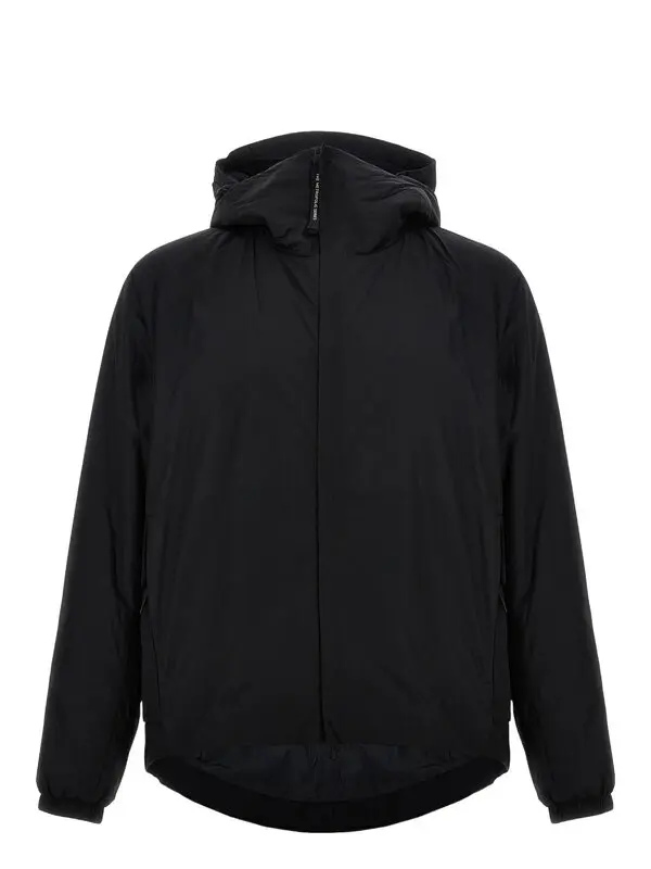 C.P. COMPANY Series Pertex Padded Hooded Jacket - Black