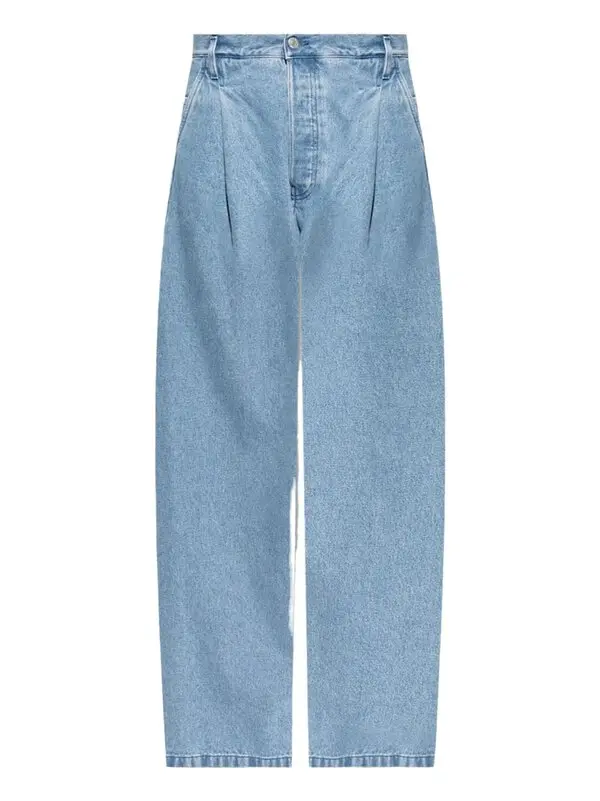 Dries Van Noten Belt Loop Jeans - Light Blue
