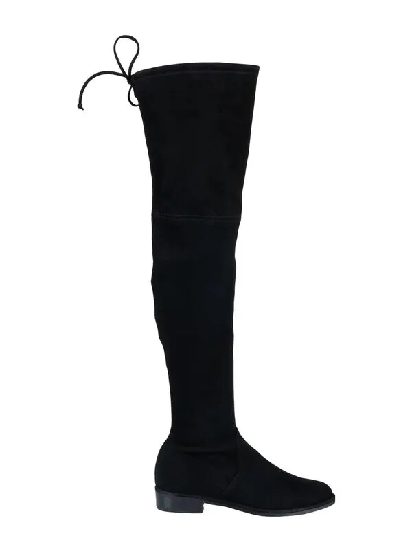 STUART WEITZMAN Over The Knee Boots With Lace Detail - Black