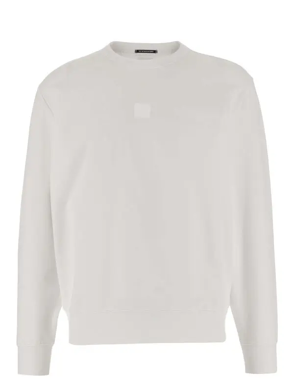 C.P. COMPANY Classic Crewneck Sweater - White