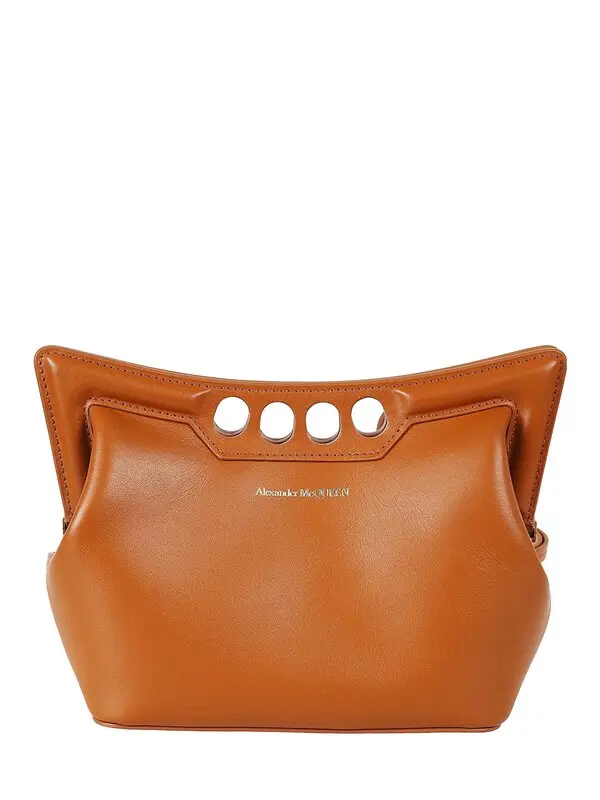 Alexander McQueen Knuckle Shoulder Bag - Brown