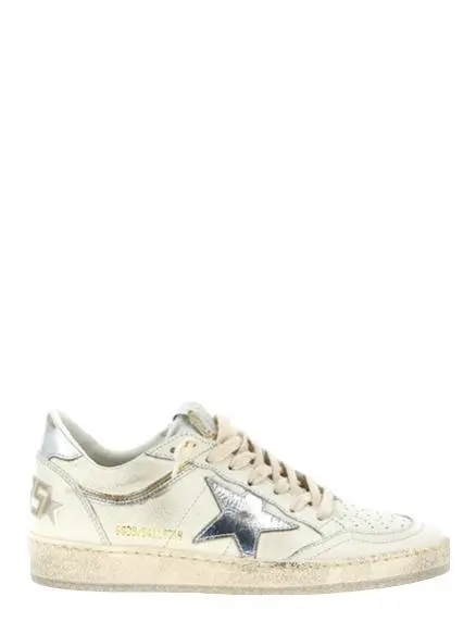 GOLDEN GOOSE Ball Star Lace-up Sneakers - White