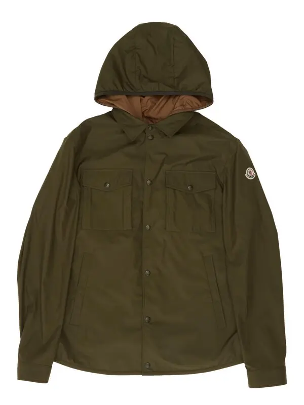 Moncler Chirano Hooded Jacket - Olive Green