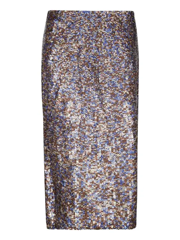 Dries Van Noten Embellished Skirt - Multicolor