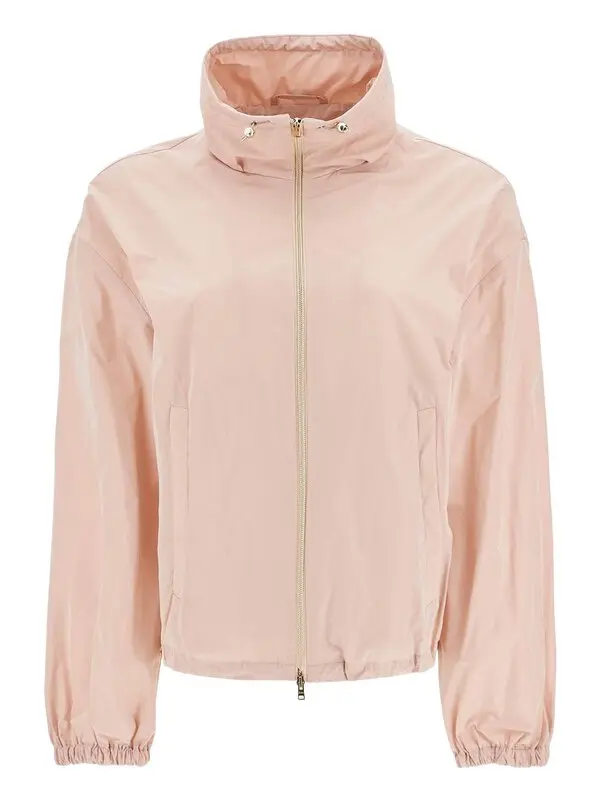 Herno Long Sleeve Zip Up Jacket - Pink