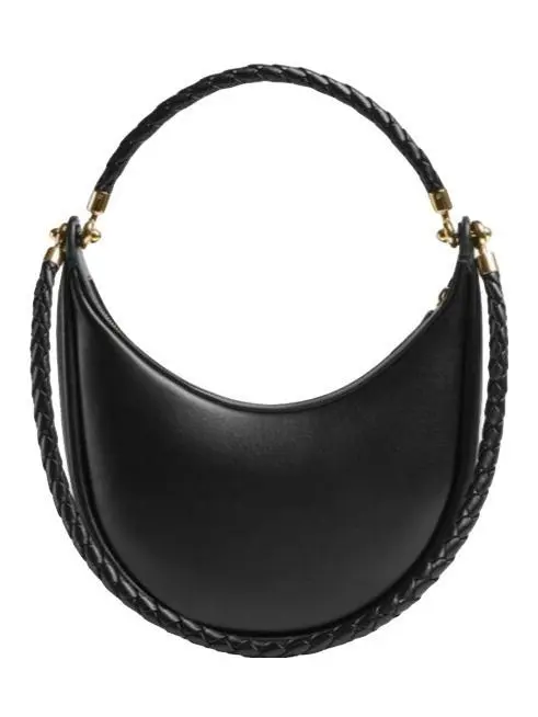 Bottega Veneta Hula Hoop Shoulder Bag - Black