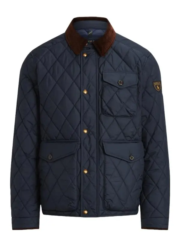 Polo Ralph Lauren Diamond Quilted Field Jacket - College Dark Blue