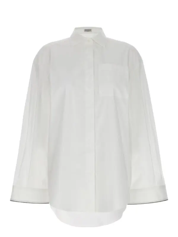 Brunello Cucinelli Classic Collar Shirt - White