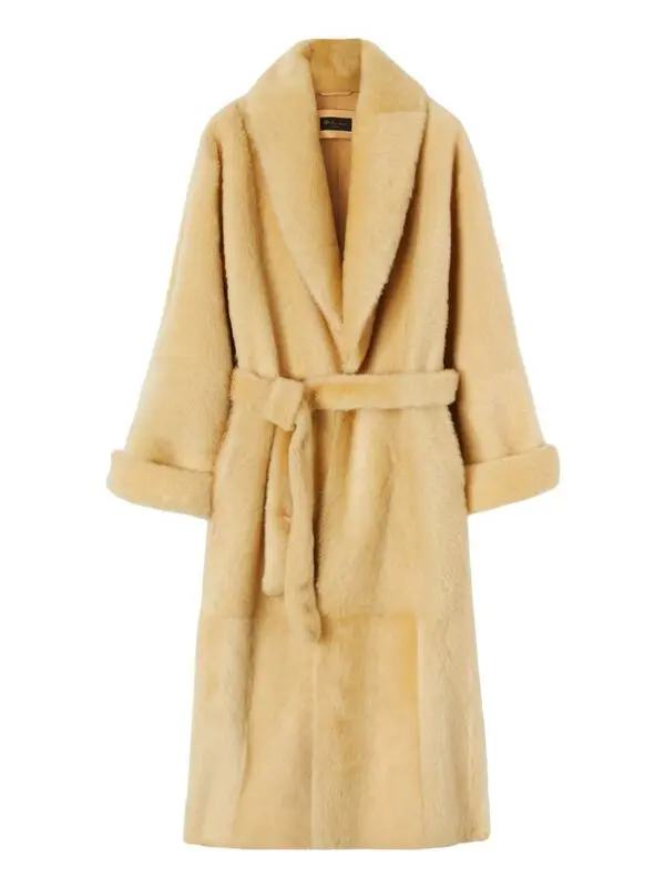 Loro Piana Long-sleeved Lapel Coat - No