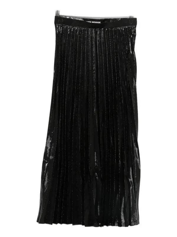 Junya Watanabe Pleated Skirt - Black