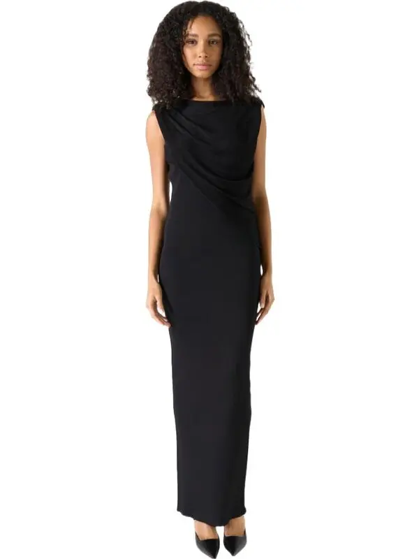 Givenchy Sleeveless Maxi Dress - Black