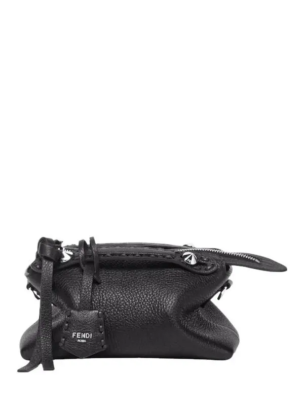 Fendi By The Way Soft Mini Selleria Shoulder Bag - Black