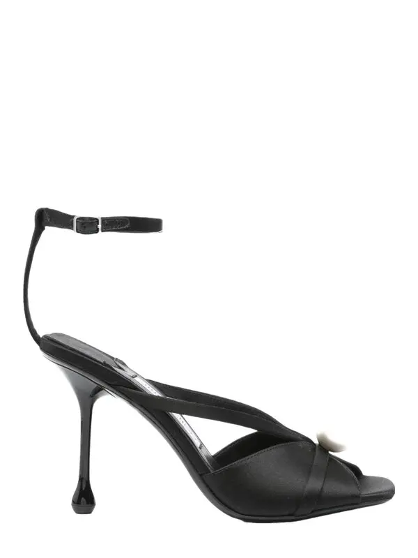 JIMMY CHOO Stiletto Slingback Sandals - Black