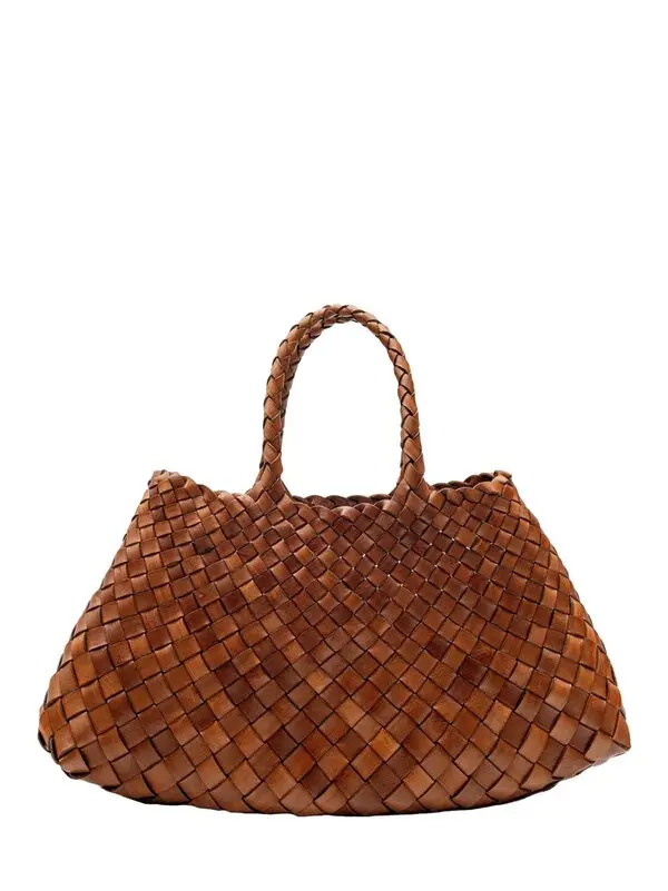 Dragon Diffusion Santa Croce Small Tote Bag - Tan