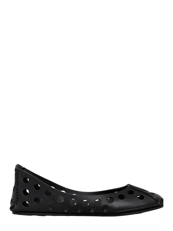 Alaïa Cut-out Ballet Flats - Black