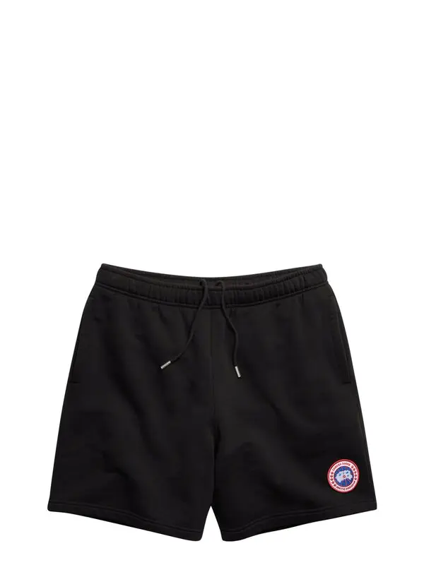 Canada Goose Logo Patched Track Shorts - Black