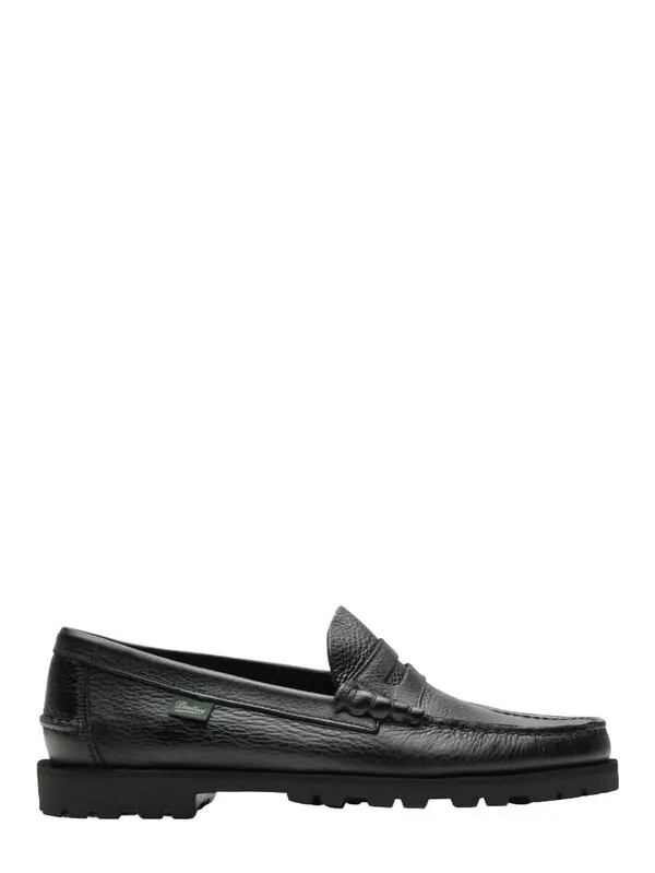 Paraboot Leather Penny Loafers - Gray