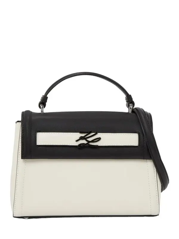 Karl Lagerfeld K/autograph Small Tote Bag - White
