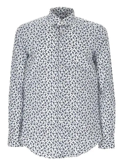 Etro Paisley-printed Buttoned Shirt - Gray
