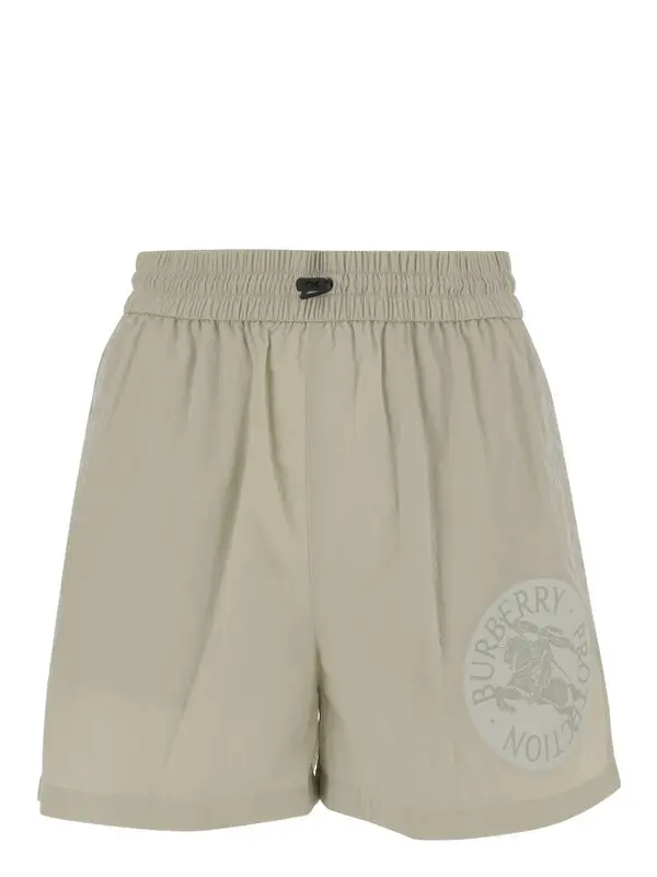 Burberry Ekd Printed Bermuda Shorts - Nude