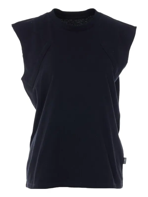 MAISON MARGIELA Crewneck Sleeveless Vest - Black