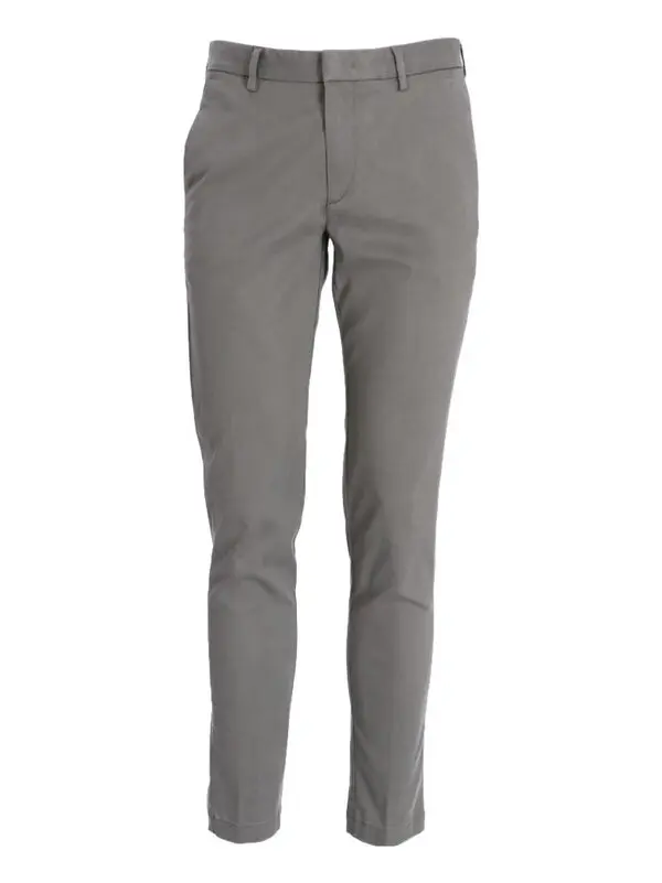 Hugo Boss Straight Leg Casual Pants - Gray