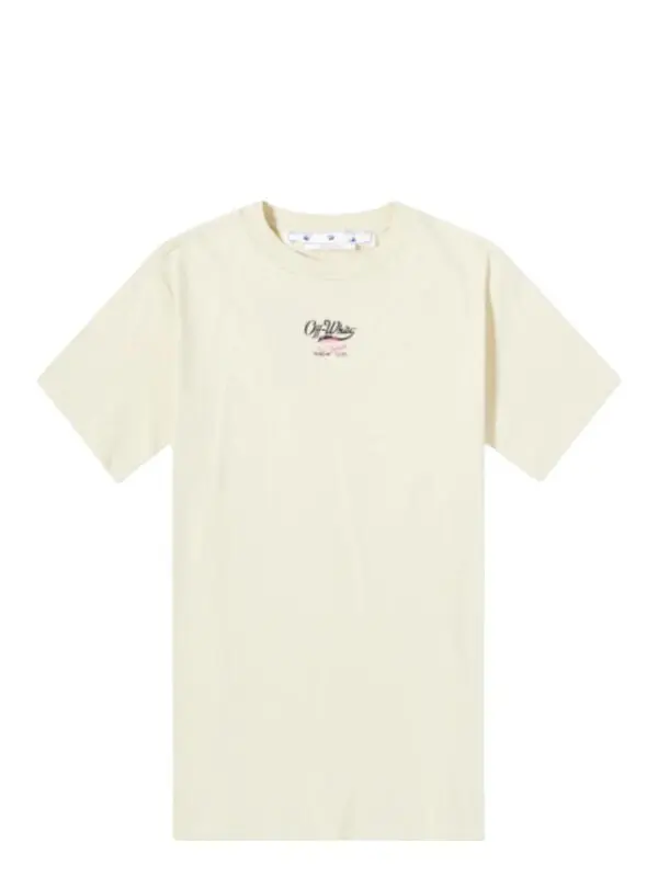 Off-White Surf Script Logo T" T-shirt - White