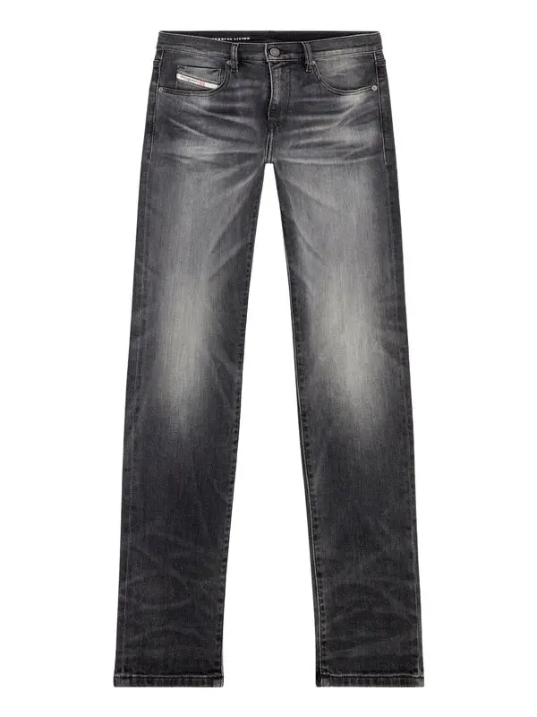 DIESEL® D-strukt Straight-leg Jeans - Black/dark Grey