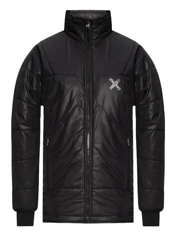 Kenzo Logo-print Puffer Jacket - Black