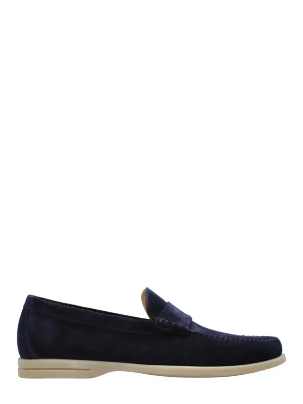 Bally Sullivan Penny Loafers - Navy Blue