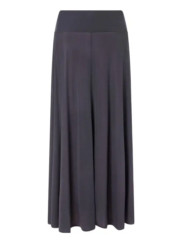 ST. AGNI Flowing Maxi Skirt - Black