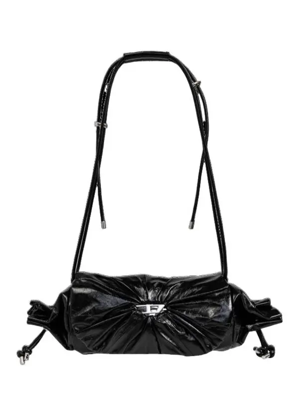 DIESEL® Scrunch-d Shoulder Bag - Black