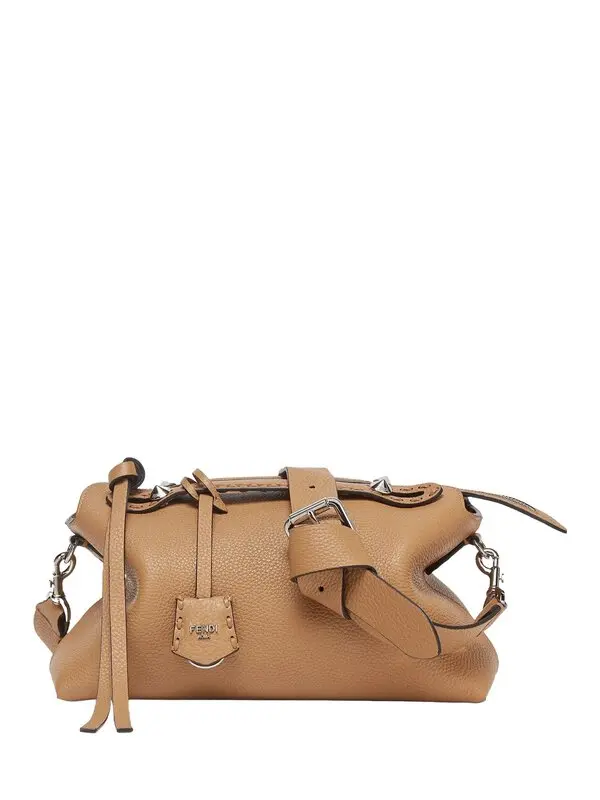 Fendi By The Way Soft Zipped Shoulder Bag - Beige