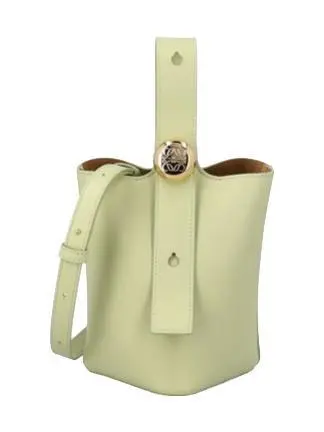Loewe Pebble Mini Bucket Bag - Light Pear Color