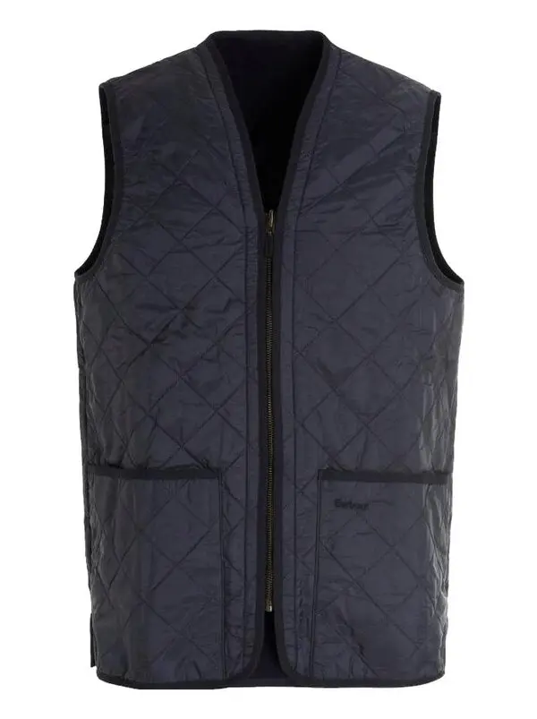 Barbour Reversible Quilted Zipped Gilet - Black