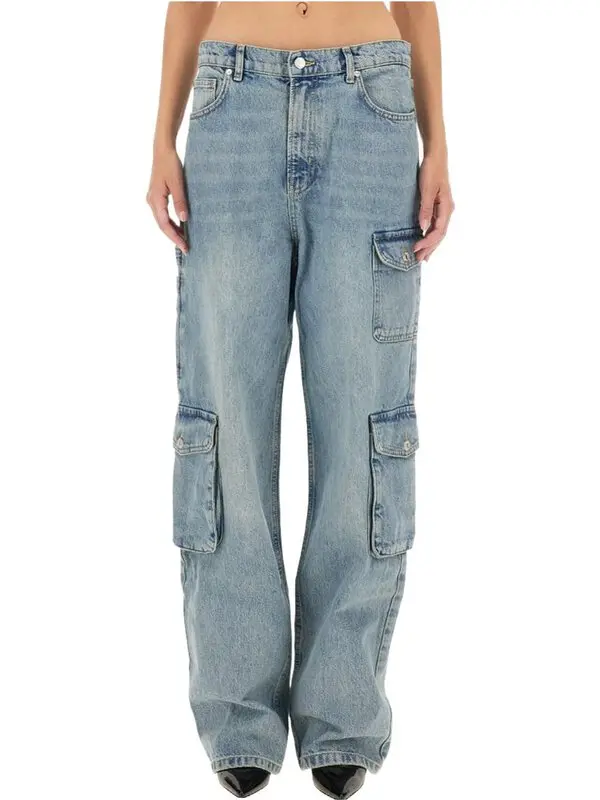 Moschino Multi-pocket Jeans - Gray