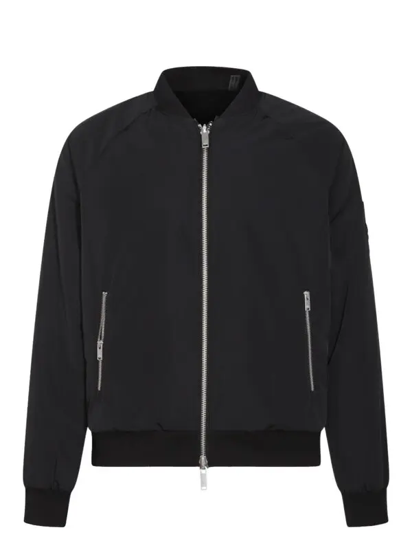Moose Knuckles Reversible Bunny Bomber Jacket - Black