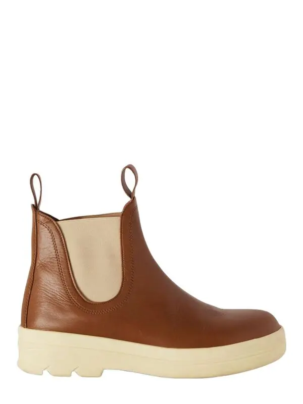 Loro Piana Lakeside Ankle Boots - Brown