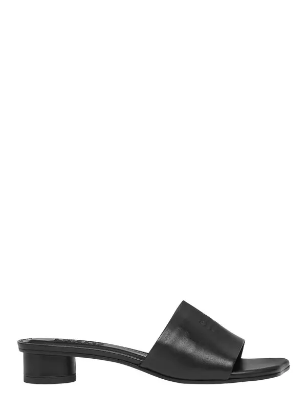 MAISON MARGIELA Nappa Leather Anatomic Sandals - Black
